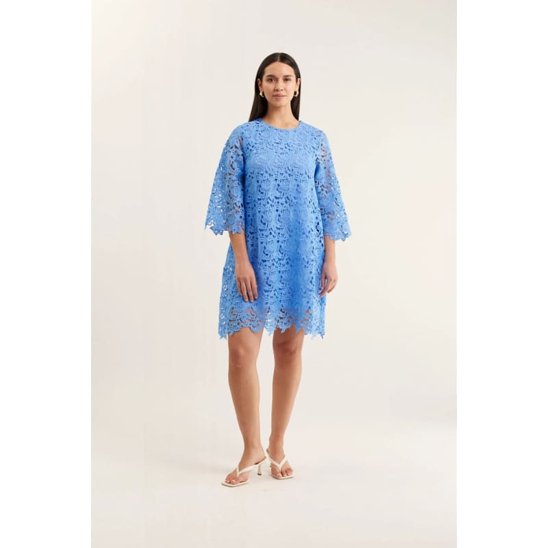 Claire Lace Dress | Cornflower – Florence & Marabel Collections