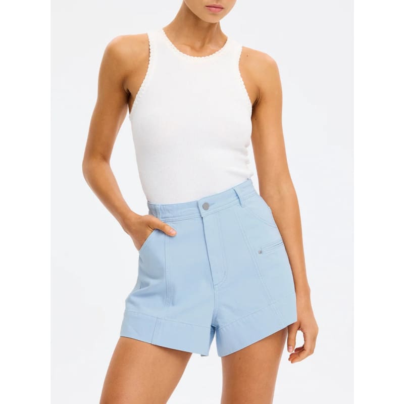 Evie Denim Short | Sky – Florence & Marabel Collections