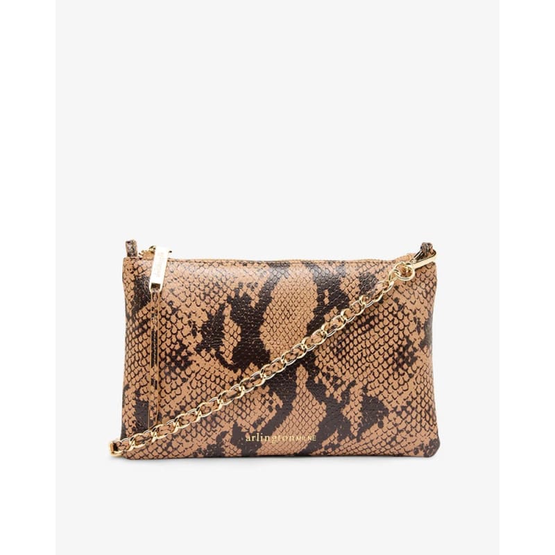 Molly Crossbody | Caramel Python – Florence & Marabel Collections