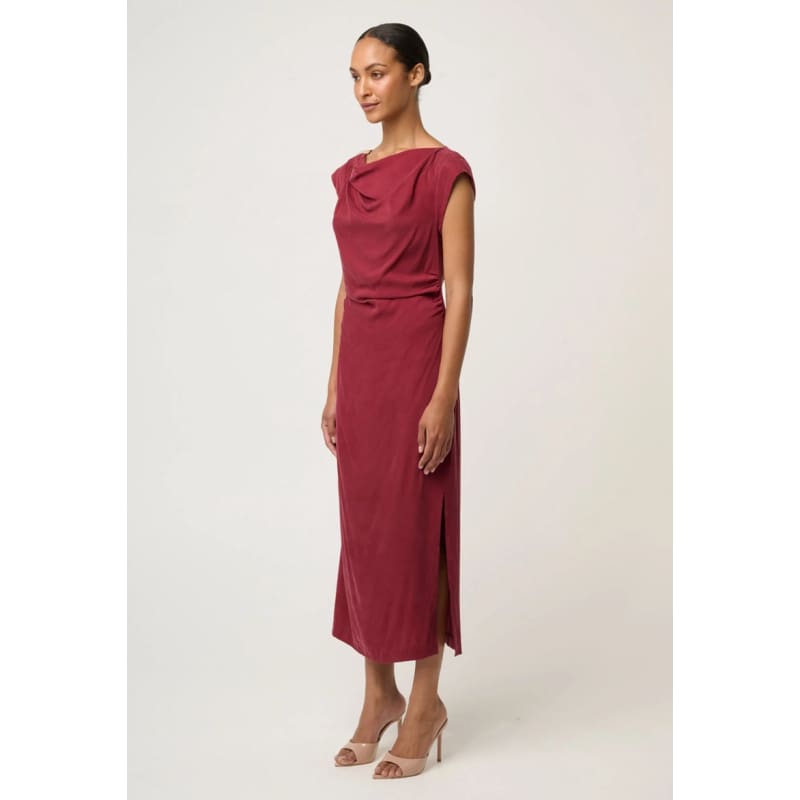 Monique Draped Neck Dress | Ruby – Florence & Marabel Collections
